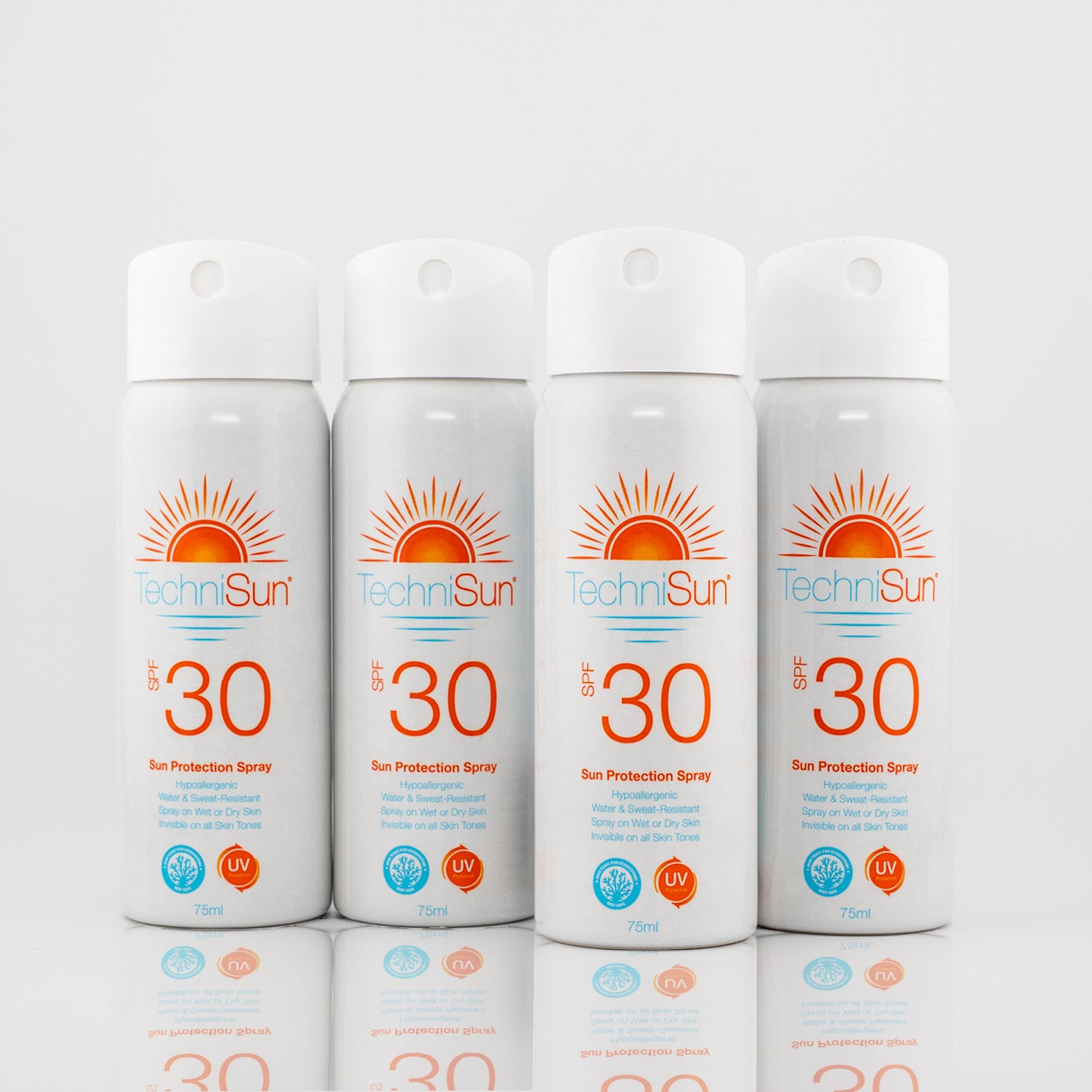 Travel-size Reef-safe SPF 30 Sun Protection Spray for Sensitive Skin ...