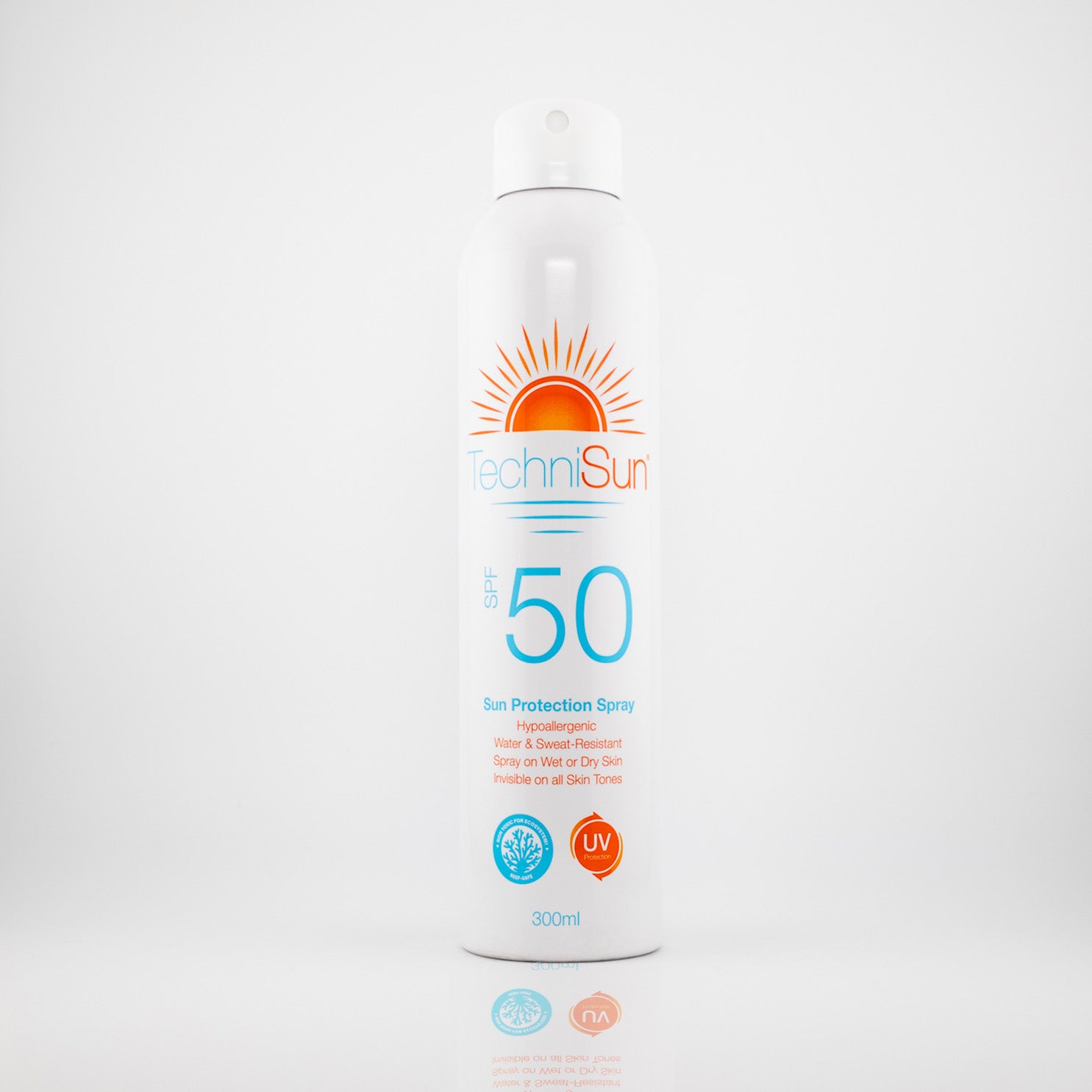 High Protection SPF 50 Sun Spray – Reef-Safe Formula – TechniSun